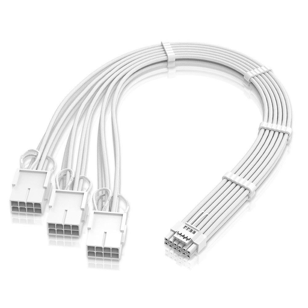 EZDIY-FAB GPU Power Supply Extension Cable, 16pin (12+4) 12VHPWR PCIE 5 ...