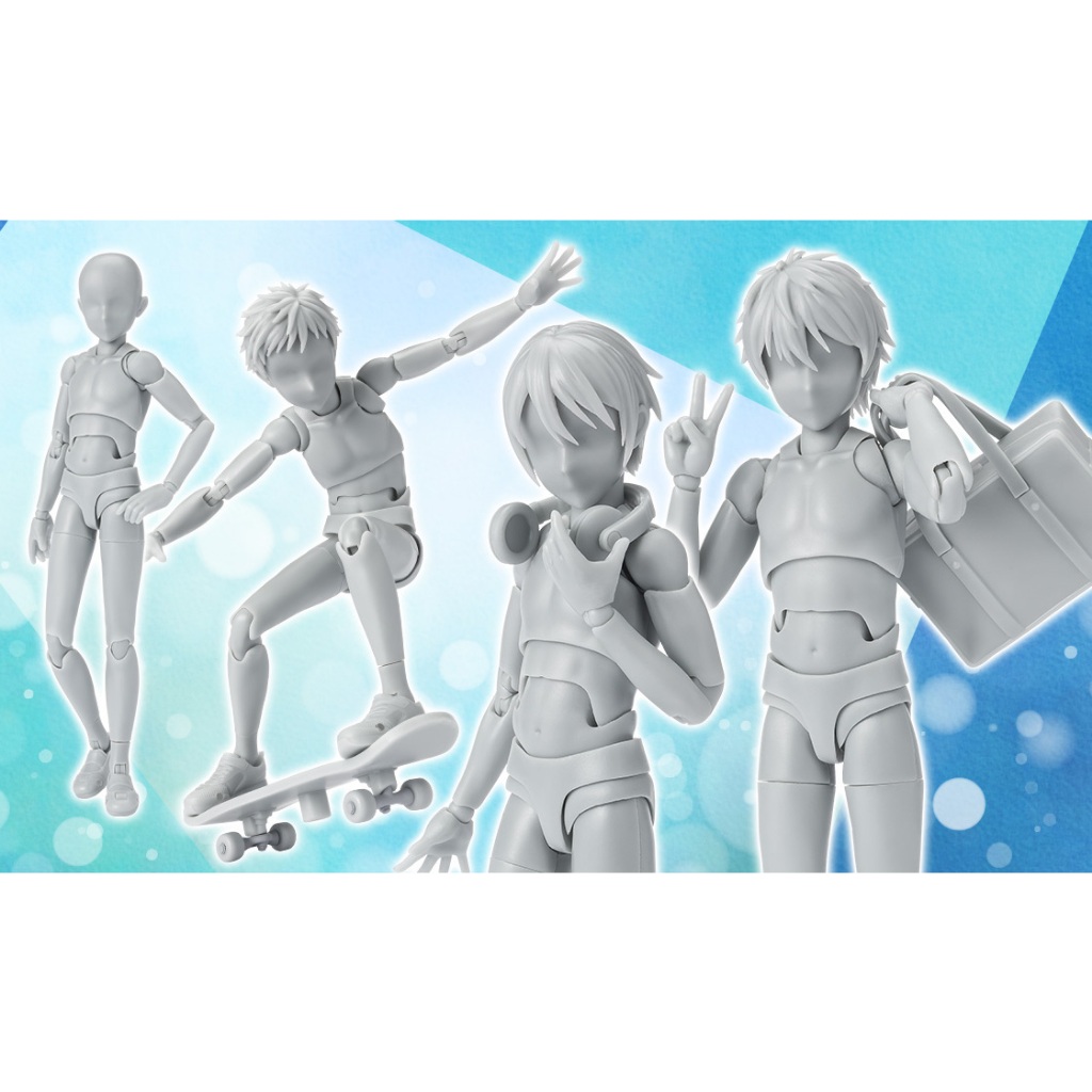 S.H.F Male BODY BODY-KUN School Life DX Gray Version/SHF Student ...