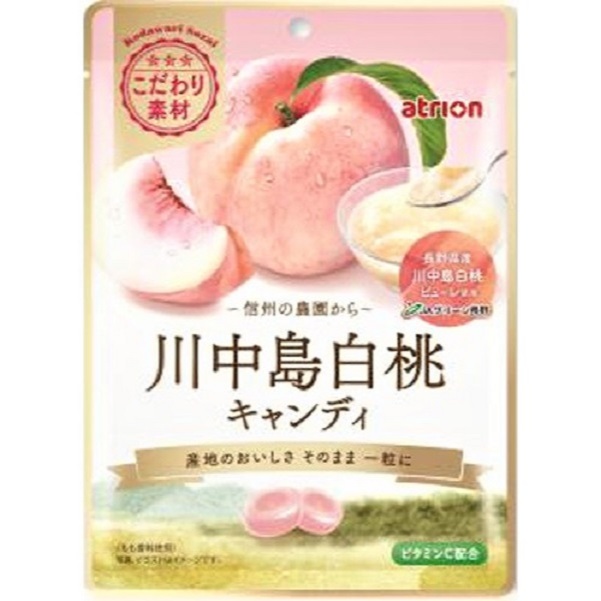 +Buy Japan+Meiji Atrion Kawajima White Peach Flavor Candy 66g Hard Fruit Imported From Japan ...