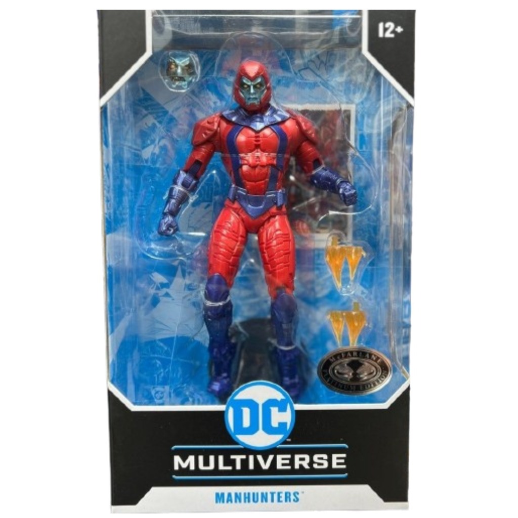 DC MANHUNTERS Multiverse Hunter Universe Guardian CHASE Silver Label ...