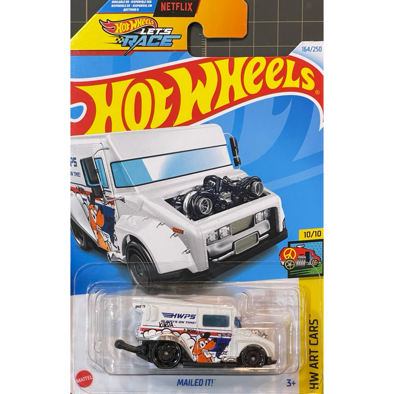 Hot Wheels 24P Letter Car Dog Express Modified Truck MAILED IT | Shopee ...