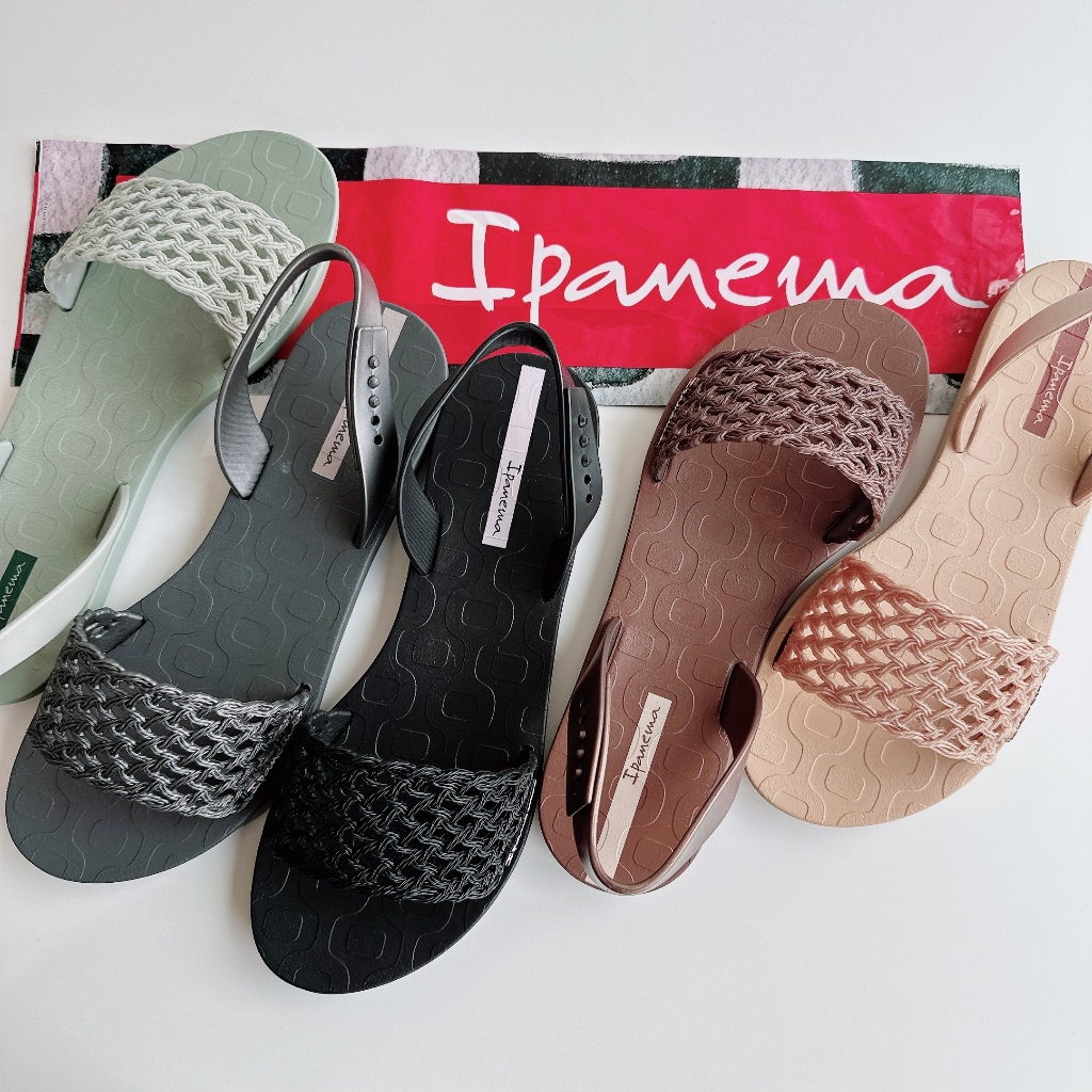 ** Ipanema 2023 * Brazil Sandals (Bohemian Woven Style BREEZY Flat ...