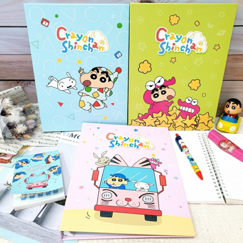 Crayon Shin-Chan 26-Hole Binder B5 Folder Chocolate Bi 26-Hole ...