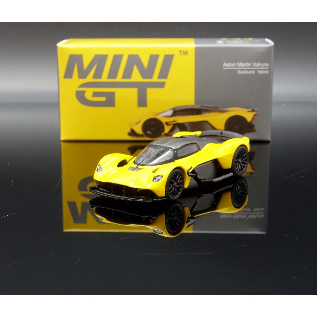 MASH Mini GT 1/64 Aston Martin Valkyrie Sunburst Yellow 744 | Shopee ...