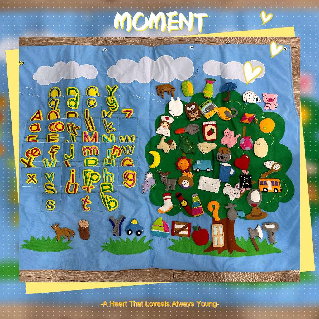 Second-Hand 8.5% New [Little Caesar] Giant Alphabet Tree Little Caesar ...