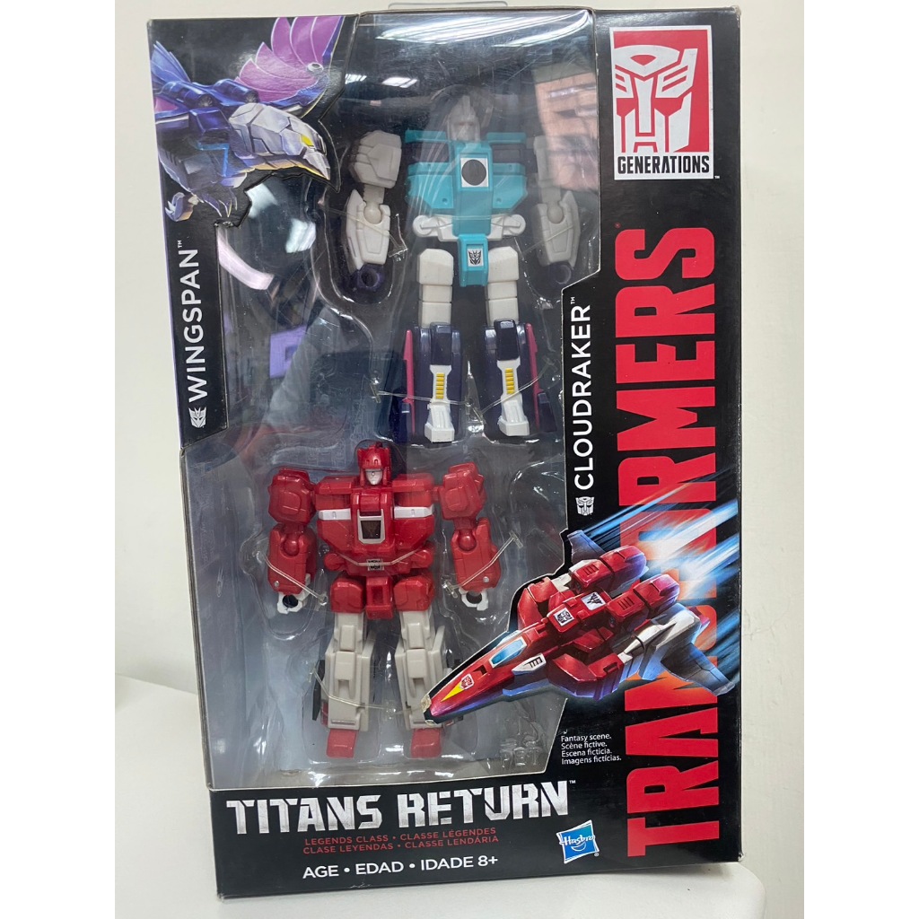 Transformers Titans Return Wingspan Cloudraker Twin Pack Walgreens ...