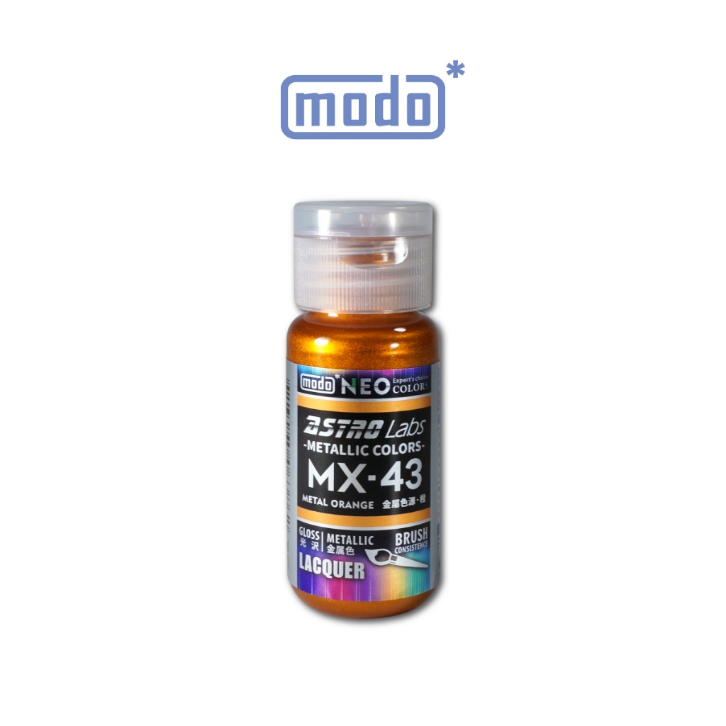 [modo modo Factory] My Versatile Metal Lab NEO MX-43 MX43/Orange/30ml/Model Paint|Official Store ...