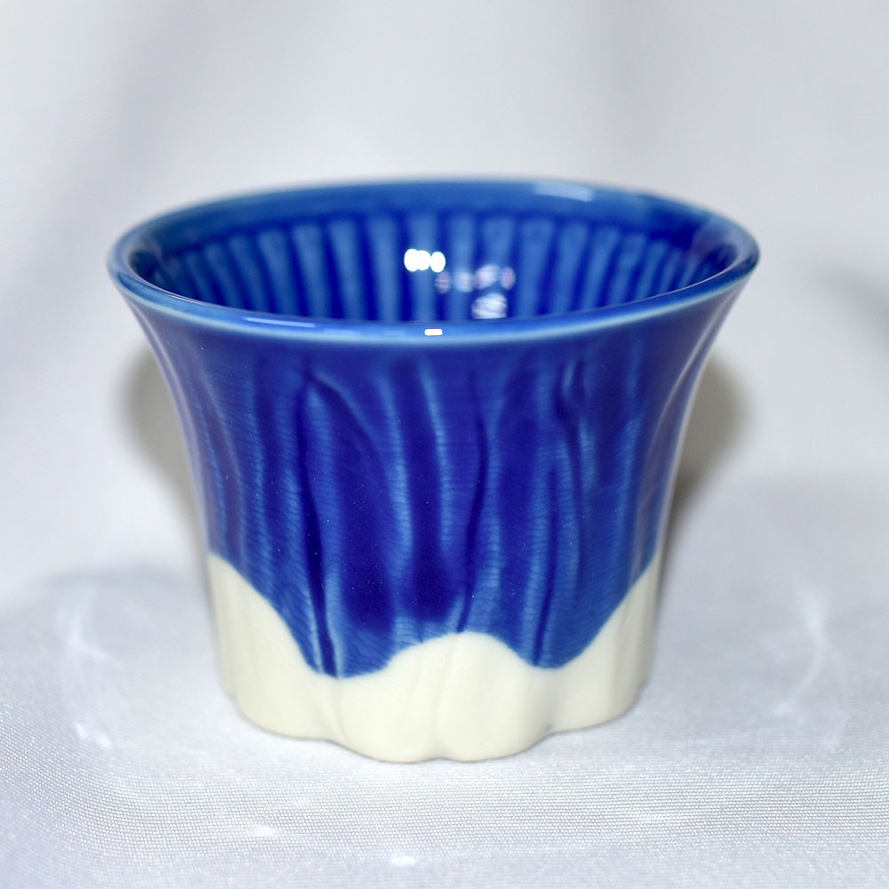 Made Mount Fuji Sake Glass Gifu Minoyaki Pottery 90ml Sakura Volcanic ...