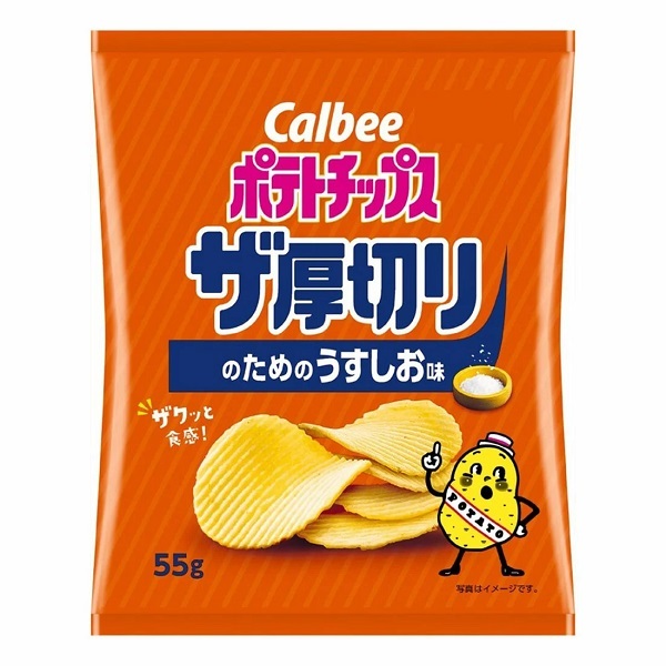 +Buy Japan+Calbee Calbee Salted Thick Cut Potato Chips 55g Thin Salbee Japanese Mr. Imported ...