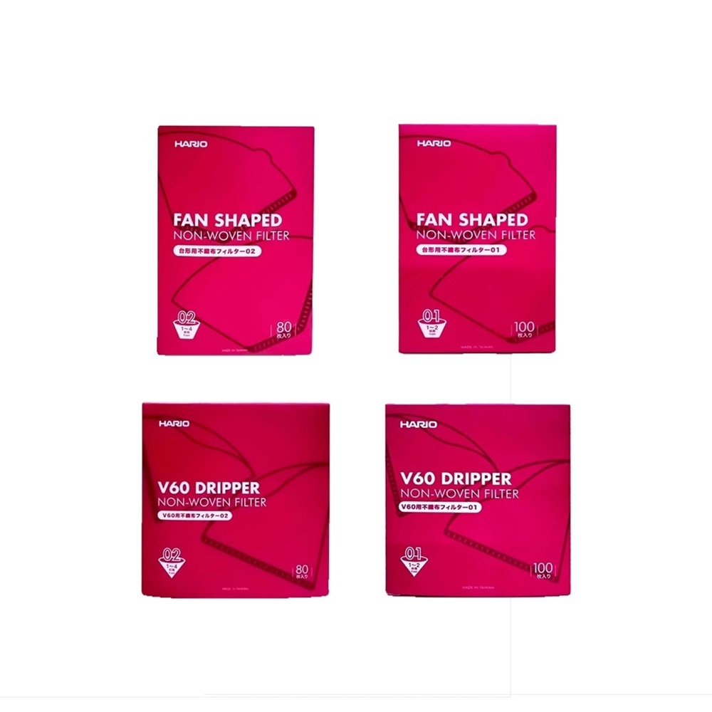 HARIO Non-Woven Fabric V60 Conical Filter Cloth Table Trapezoidal Paper ...