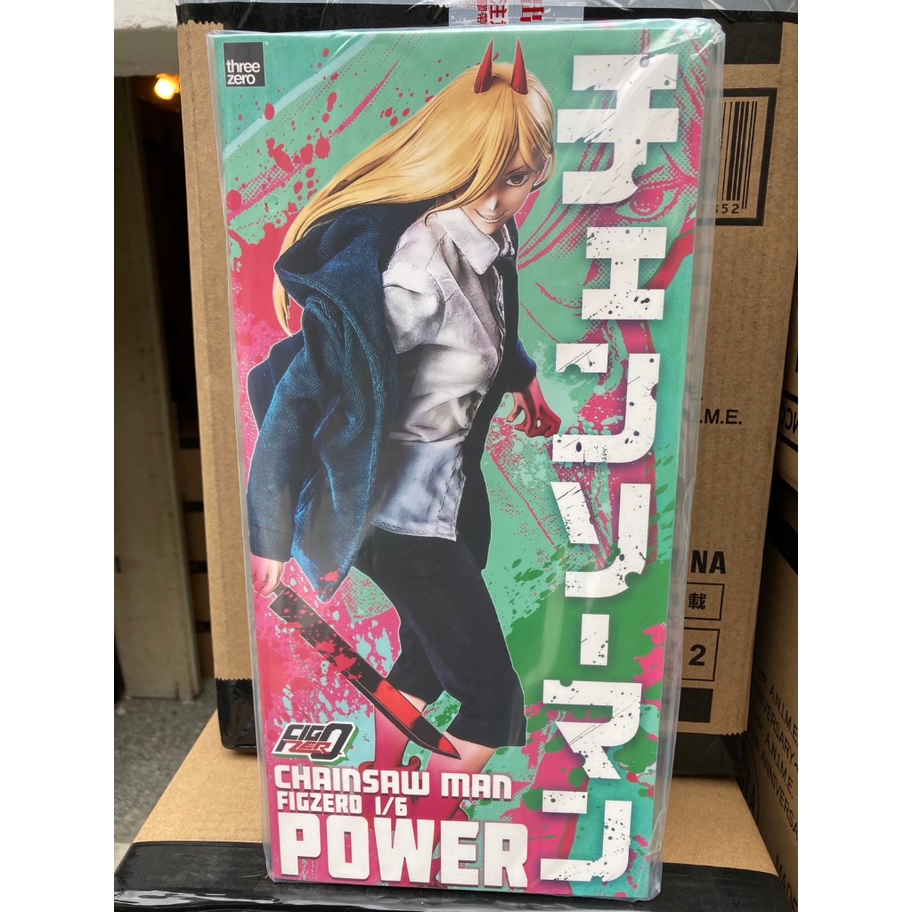 threezero 3A FigZero 1/6 12 Inch Chainsaw Man Pava Blood Demon Movable Finished Product | Shopee ...