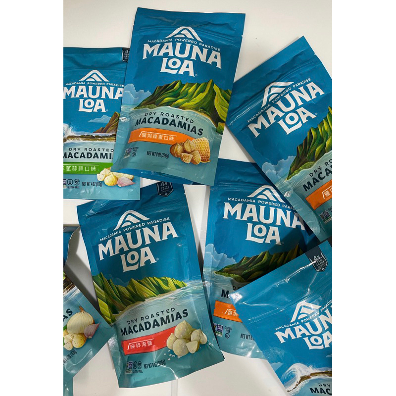 MAUNA LOA macadamia Beans Nuts keto Garlic Sea Salt costco | Shopee ...