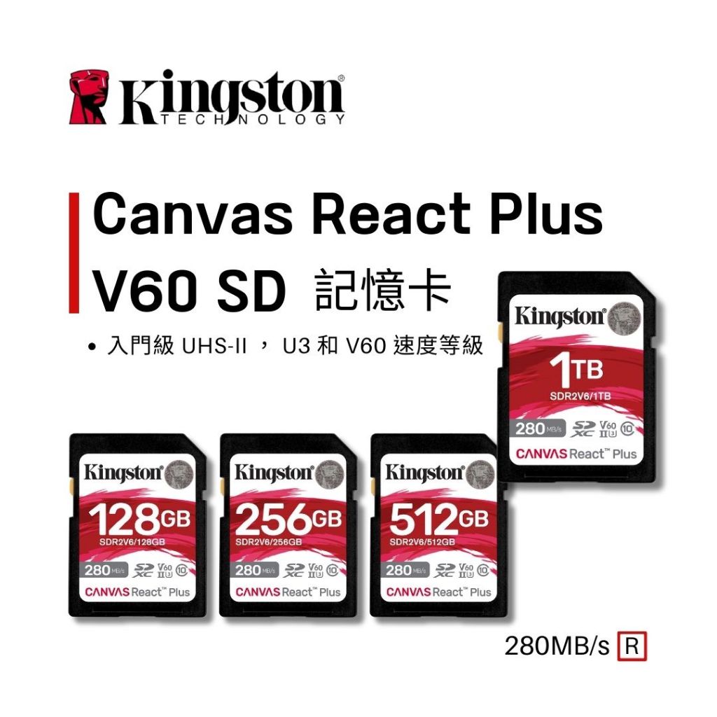 Kingston SDXC V60 High Speed Memory Card 128GB 256GB 512GB (SDR2V6 ...