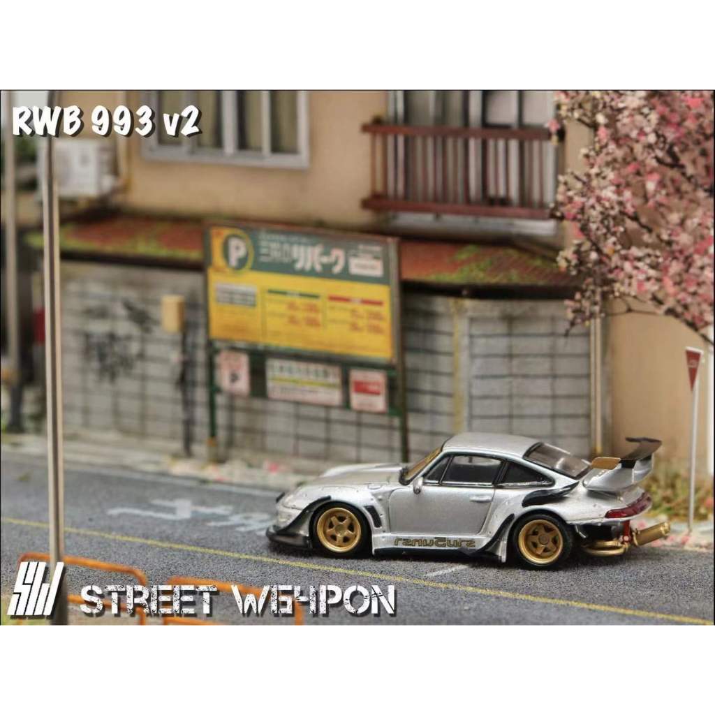SW 1: 64 RWB 993 Heavenly Model Wide Body Blast Change 911 Rotana ...