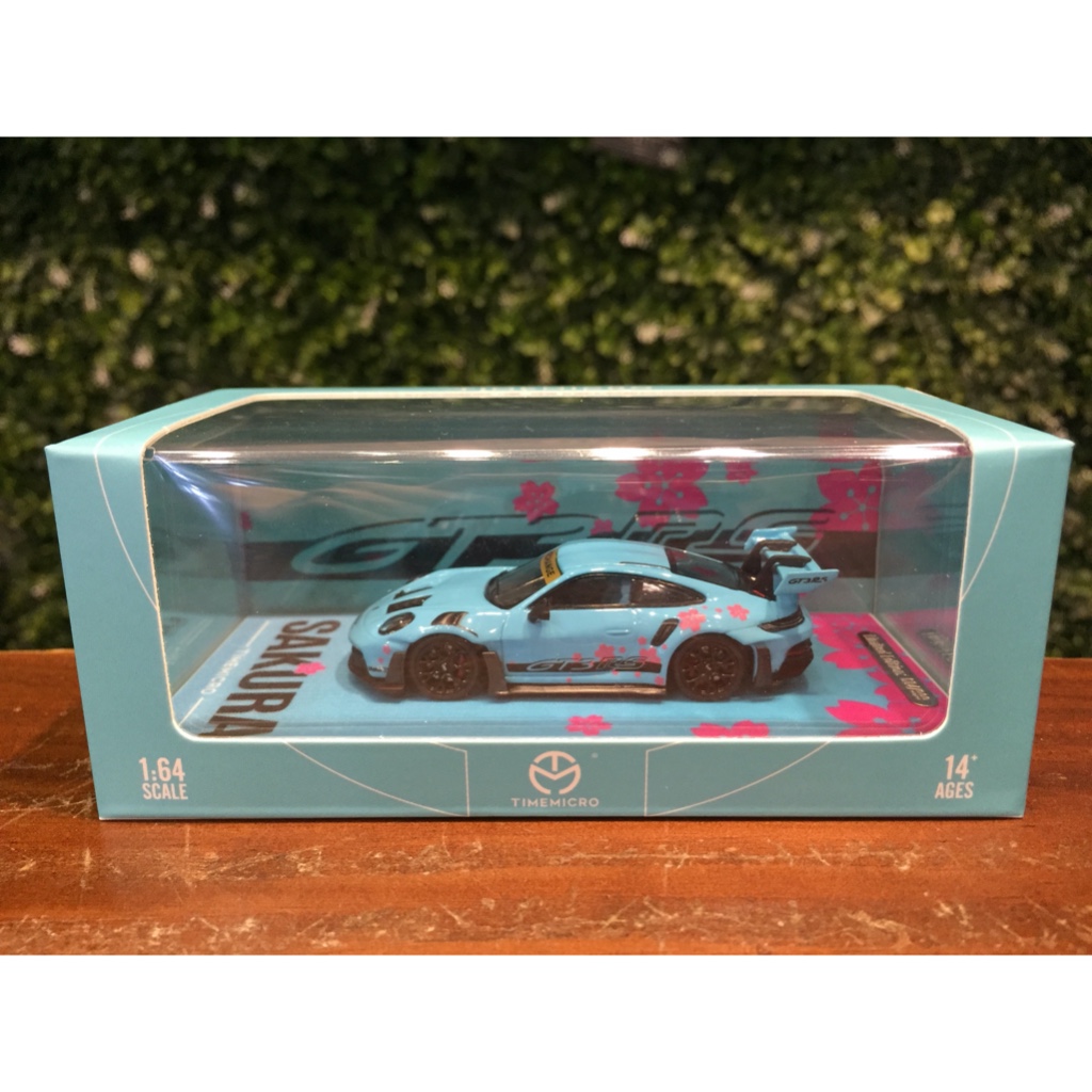 1/64 TimeModel Porsche 911 (992) GT3 RS Sakura TM644623[MGM] | Shopee ...