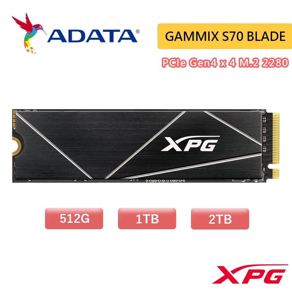 ADATA XPG GAMMIX S70 BLADE 512G 1T 2T Gen4/SSD Solid State Drive Support PS5 | Shopee Malaysia