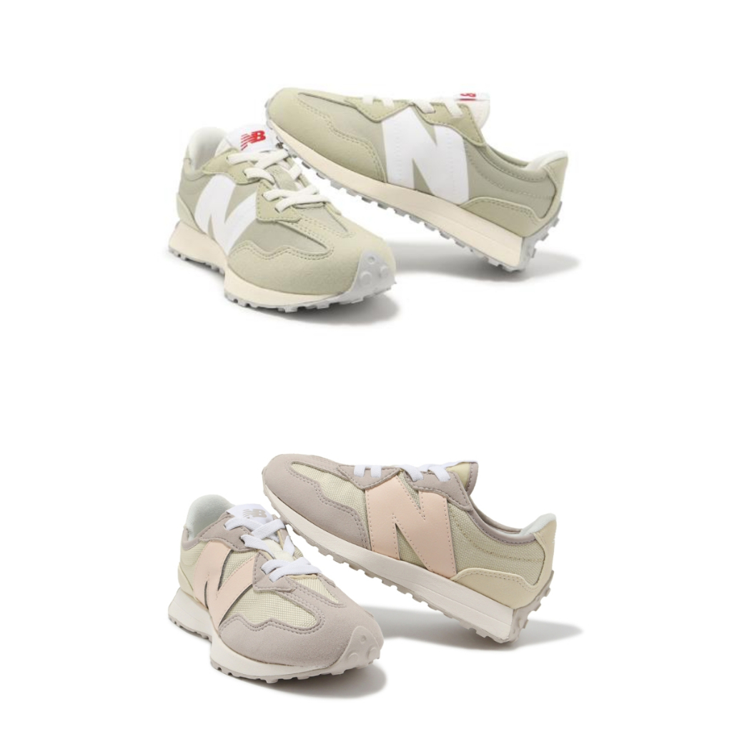 [OMAI OMAI] NEW BALANCE 327 NB327 Children's Shoes Retro Olive Green ...