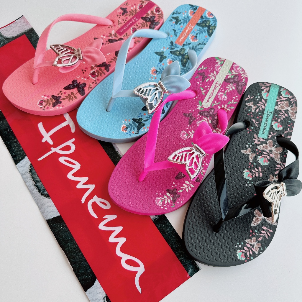 ** Ipanema * Brazilian Slippers (LOLITA Garden Colorful Butterfly ...