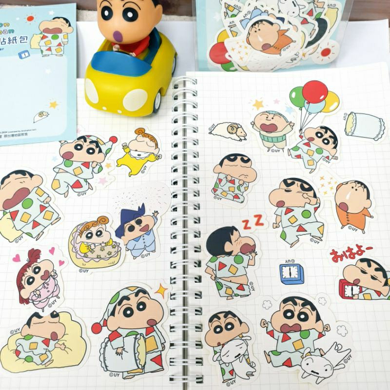 Crayon Shin-Chan Sticker Pack Modeling Stickers Decorative Handbook ...
