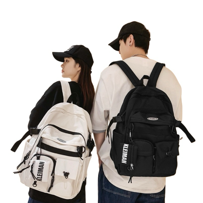 Japanese Street Style Multi-Compartment Backpack/Trendy Overall ...