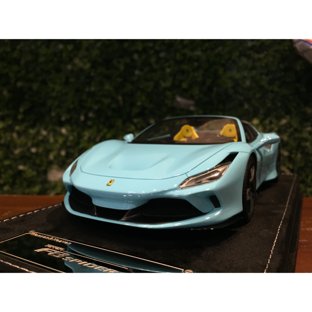 1/18 HH Model Ferrari F8 Tributo Spider Tiffany Blue [MGM] | Shopee ...