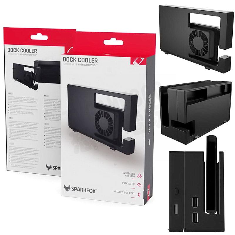 Nintendo SWITCH NS Flash Fox SPARKFOX USB Plug-In Fan Cooling ...