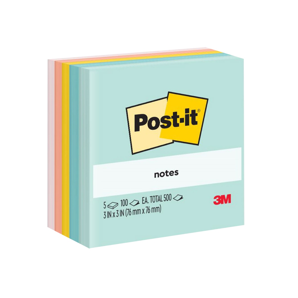 [Shidaixin Stationery] 3M 654-5BC Re-Posted Note Paper Bricks/Post-It ...