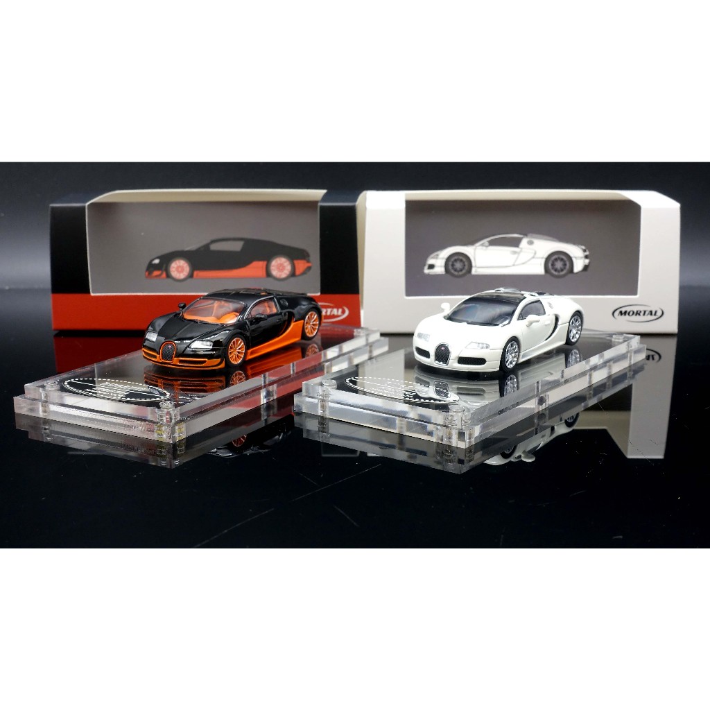 [MASH] Mortal 1/64 Bugatti Veyron Rear Wing Can Lift Two Options ...