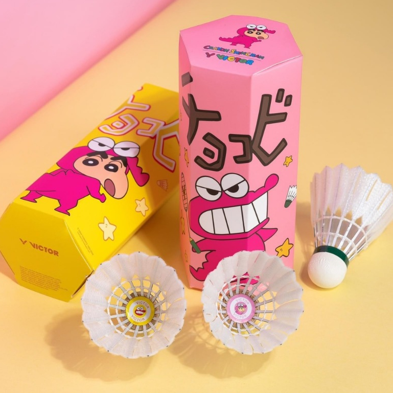 [Liyang Sports Badminton] VICTOR X Crayon Shin-Chan Joint Artificial ...