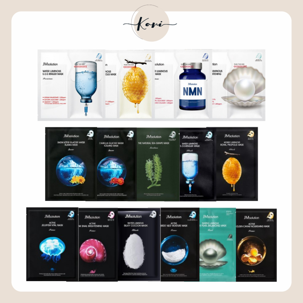 Upgraded Version [KORI] jm Mask Glacier Moisturizing Pearl Honey ...