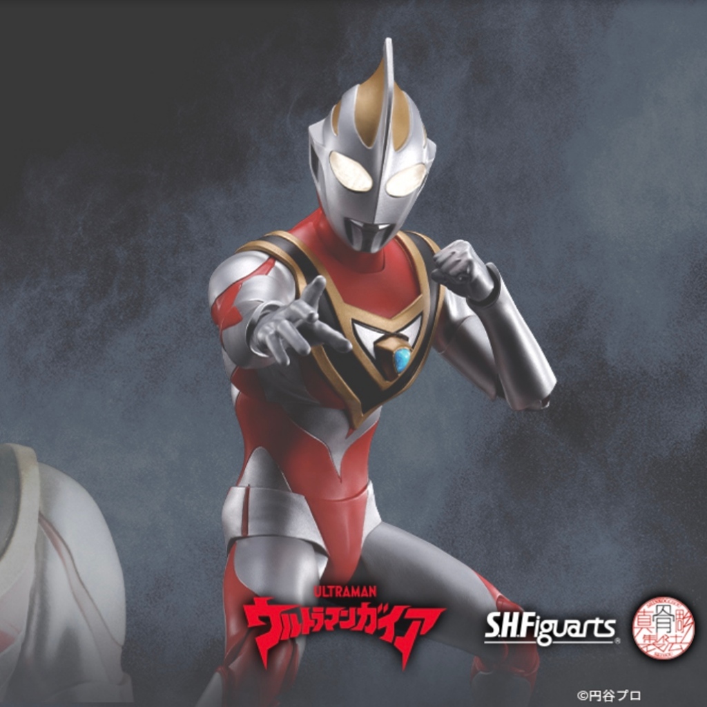 S.H.Figuarts Bandai S.H.F Real Bone Carving Method Ultraman Gaia V2 S.h ...