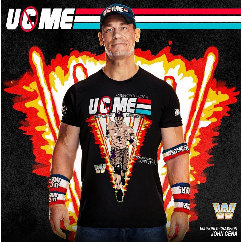 [American Crazy] WWE John Cena Red White & Blue Hat Zhao Xina Three ...