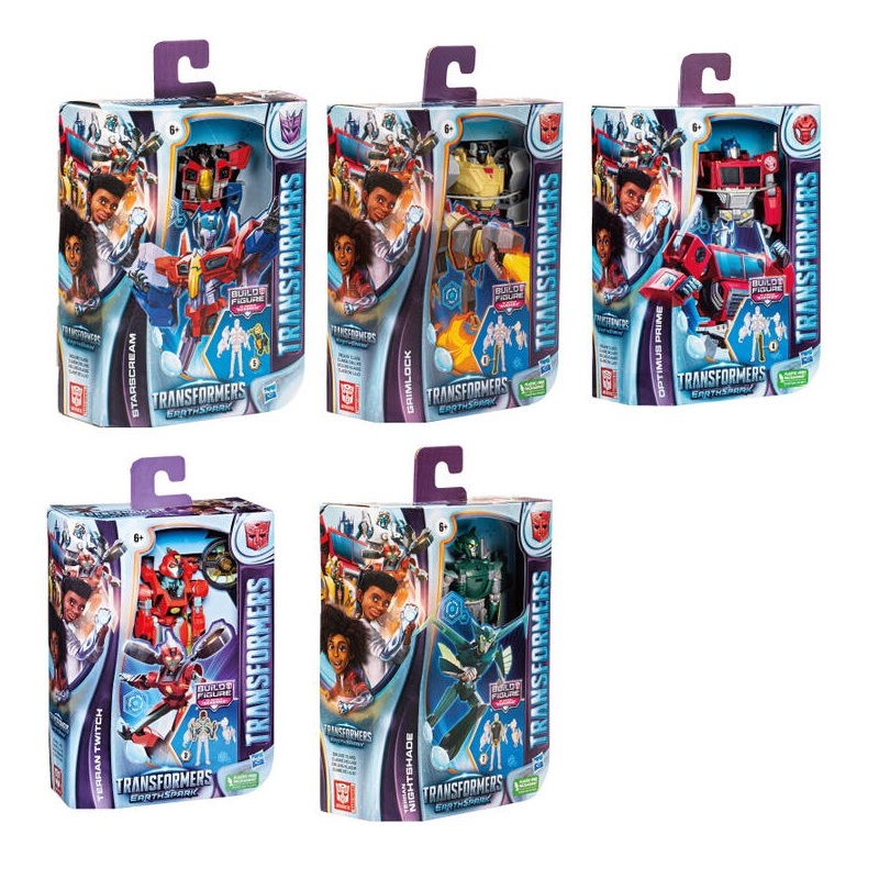 Transformers Cartoon EARTHSPARK Earth Fire Deluxe Warrior Ke Bowen ...