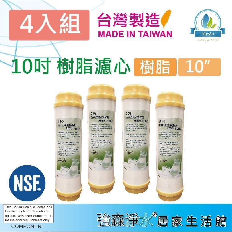 [Johnson Water Purification] 4 Items A Year 10 Inch Resin Filter RO ...
