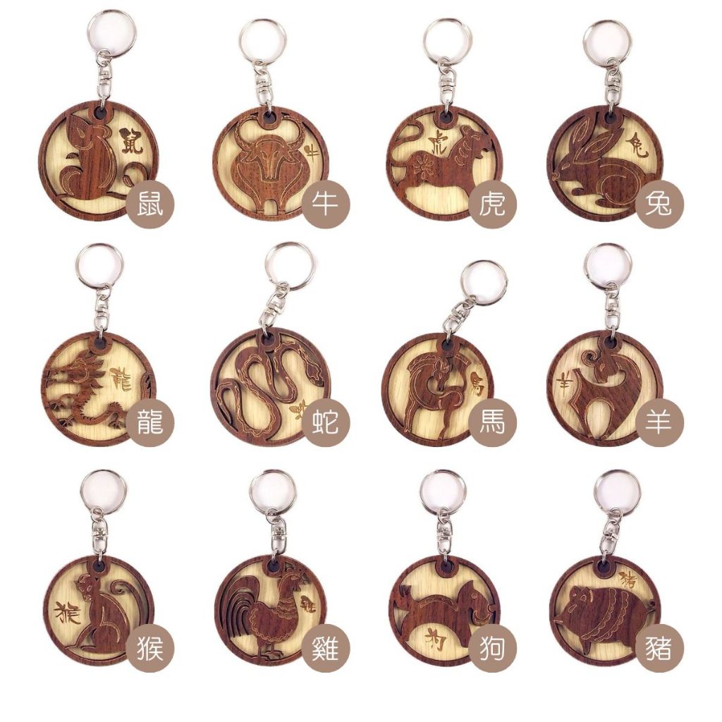 [Free Engraving] Modeling Key Ring Red Sandalwood Shopee Shop To ...