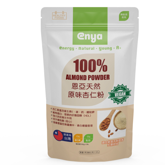 enya Natural Original Flavor Almond Flour 300g/Bag Tea South Medium ...
