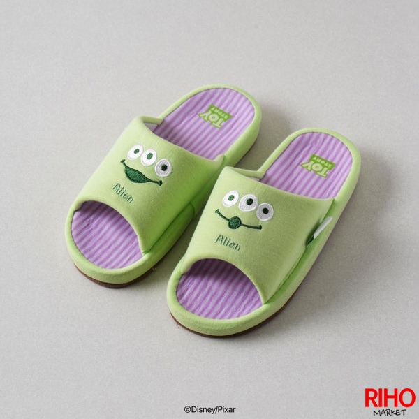 Korea Daiso Toy Story Three-Eyed Monster Indoor Slippers Home Hard ...