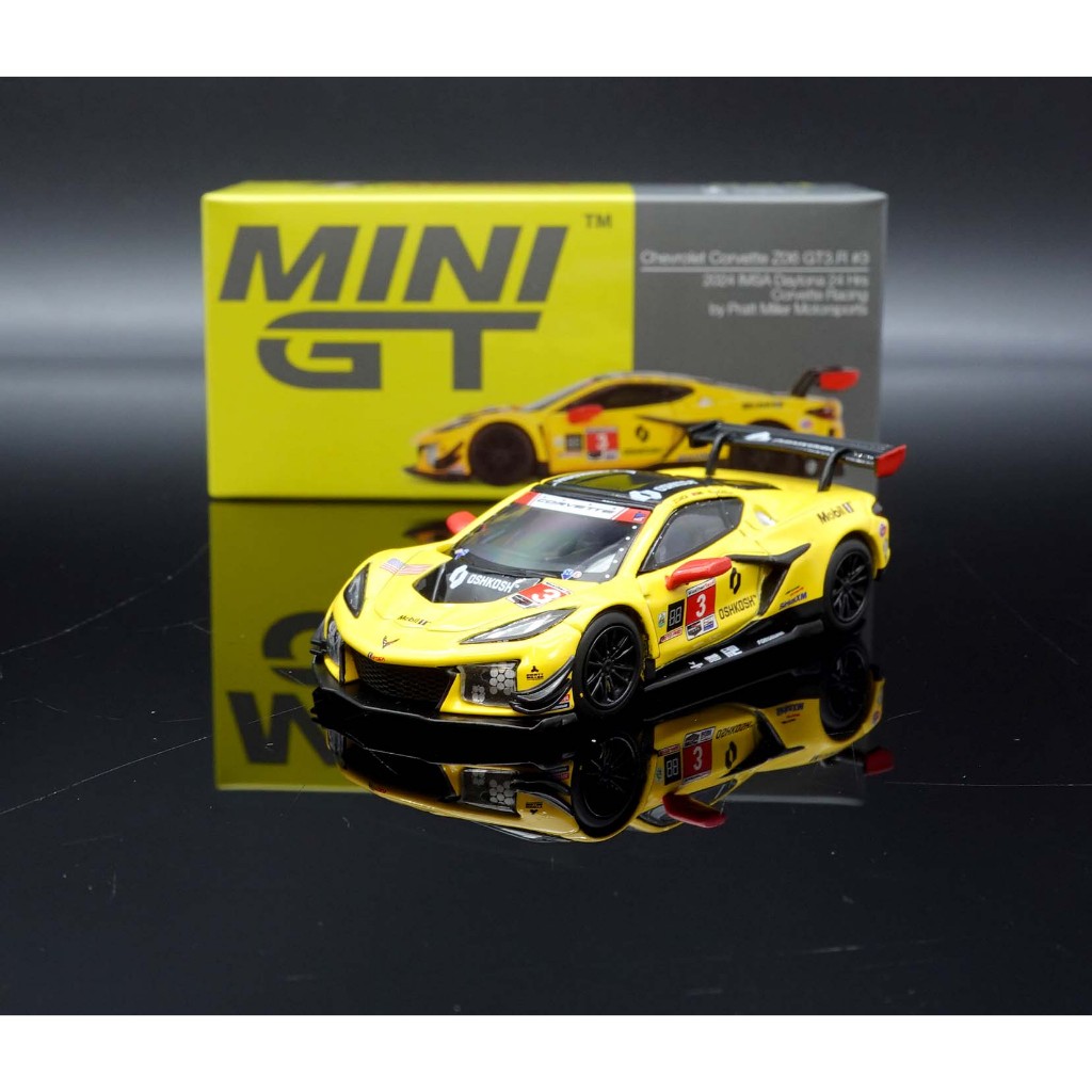 MASH Mini GT 1/64 Corvette Z06 GT3.R 3 IMSA 2024 854 | Shopee Malaysia