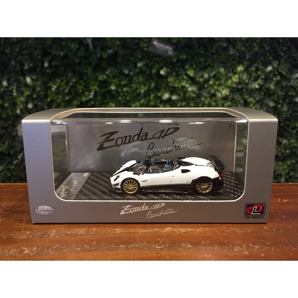 1/64 LCD Pagani Zonda HP Barchetta White LCD64018WH [MGM] | Shopee Malaysia