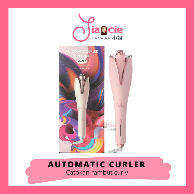 Catokan Pengeriting Rambut Otomatis | Automatic Curler | Shopee Malaysia