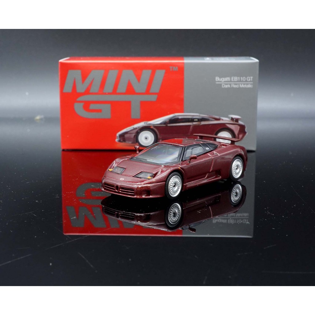 MASH Mini GT 1/64 Bugatti EB110 Dark Red 806 Left Driver | Shopee Malaysia