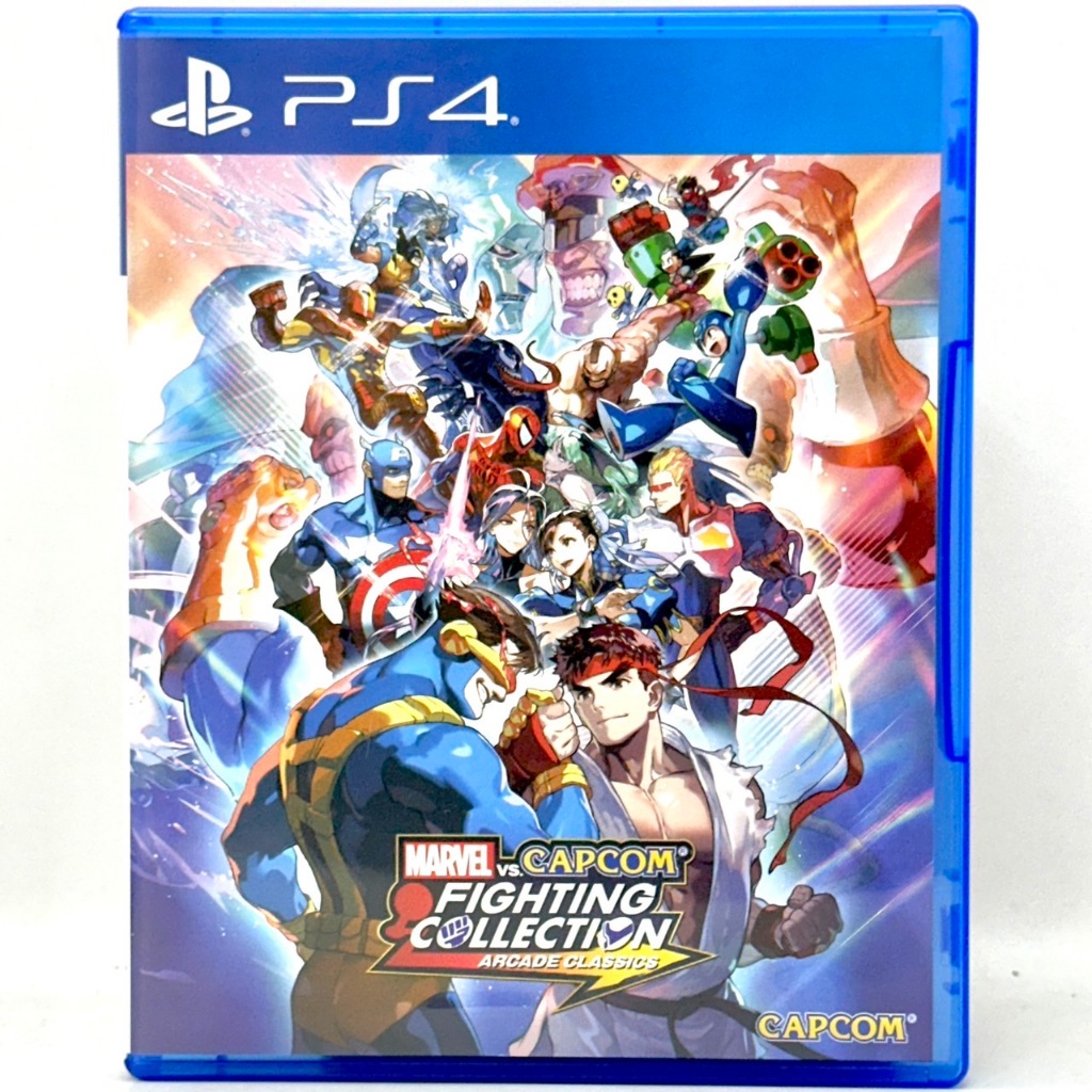 PS4 MARVEL vs CAPCOM Large Video Game Classic Chinese Version Fighting ...