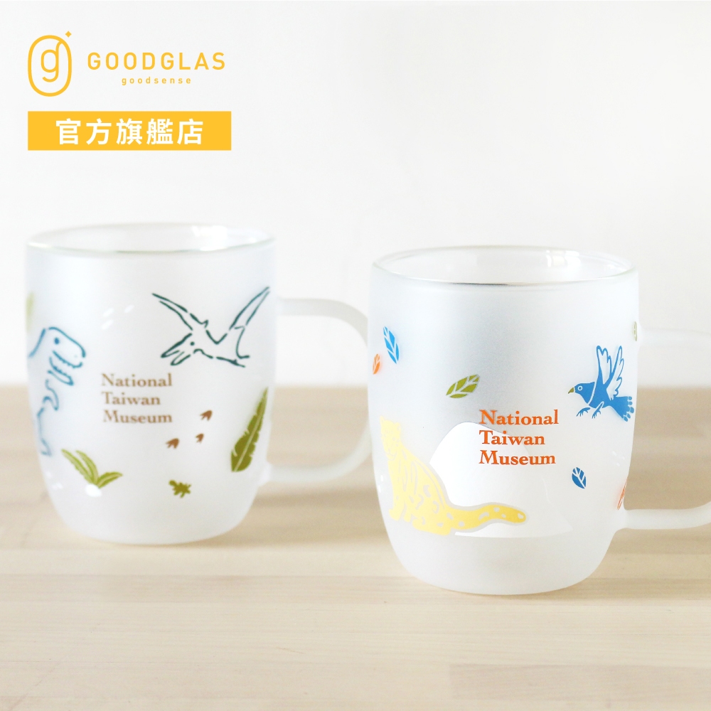 [Good Glass GOODGLAS] National Taiwan Museum-Double Sandblasted Glass/Two Pieces Set (Total 3 ...