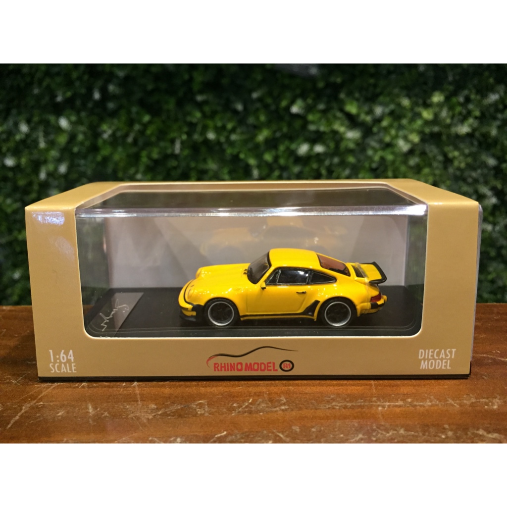 1/64 RhinoModel Singer Turbo Study Porsche 930 Yellow [MGM] | Shopee ...
