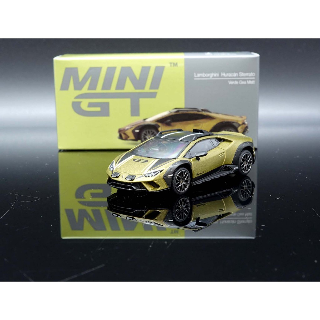 MASH Mini GT 1/64 Lamborghini Huracan Sterrato Matte Green 779 | Shopee ...