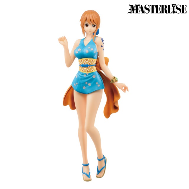Roaring Toys One Piece Nami Japanese Version Gold Certificate Ichiban ...