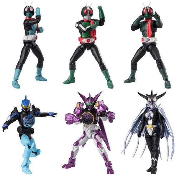 [Daddy Du Toys] Bandai Box Play SHODO-XX Kamen Rider No. 10 All 7 Types ...