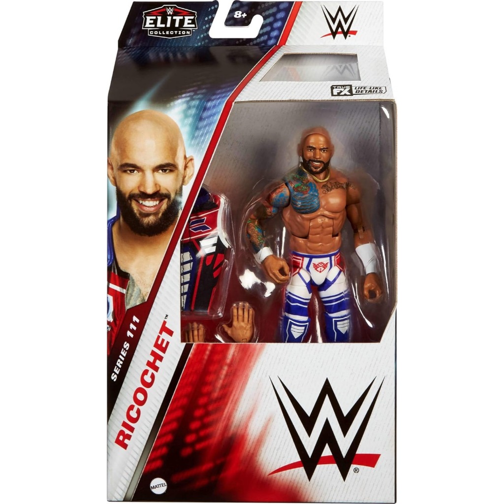 [American Crazy] WWE Ricochet Elite 111 Figure Secondary Heavyweight ...
