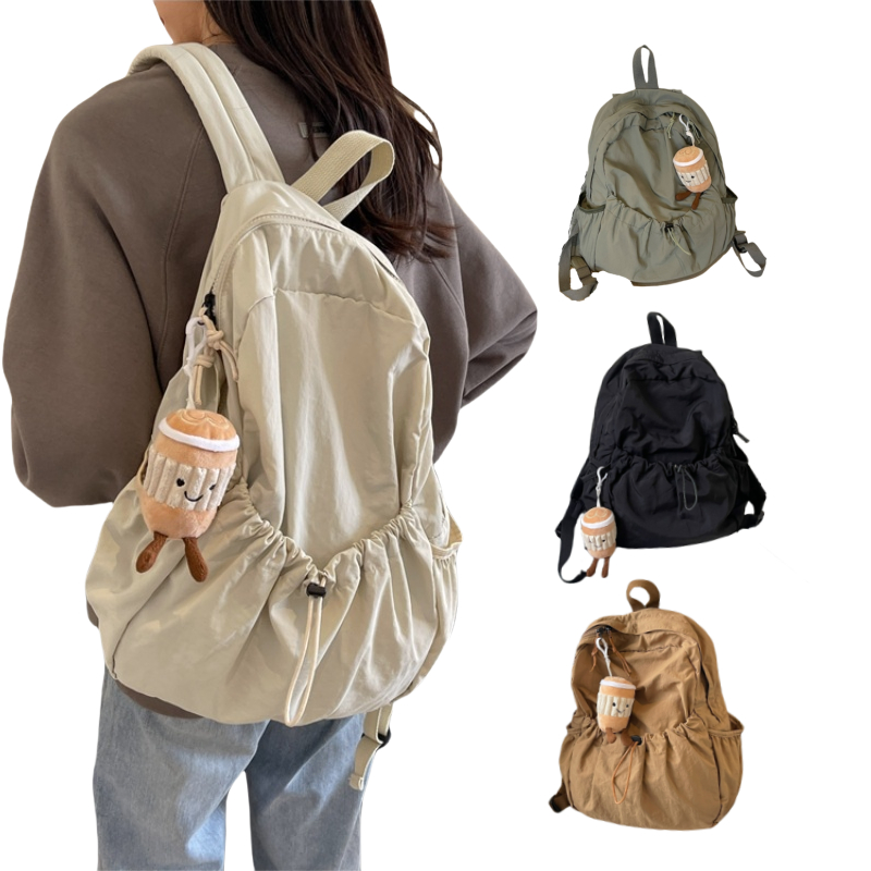 Parachute Cloth Lightweight Backpack/Nylon Backpack/Decompression Strap ...