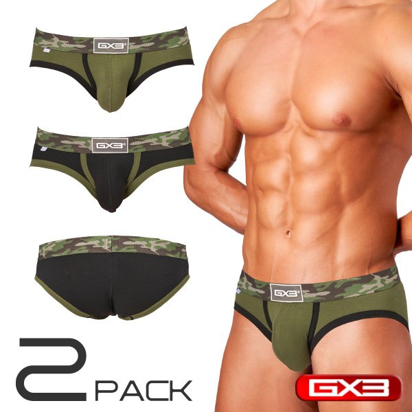Japanese Brand [OTOKO Men's Boutique] GX3 TOUGH Low-Waist Bikini Briefs// Camouflage | Shopee ...